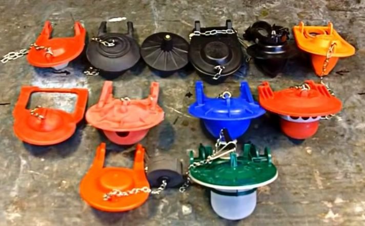 How to measure the right size of a toilet flapper?